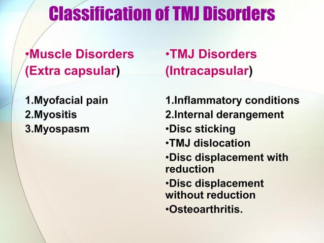 TMJ diagnosis | PDF