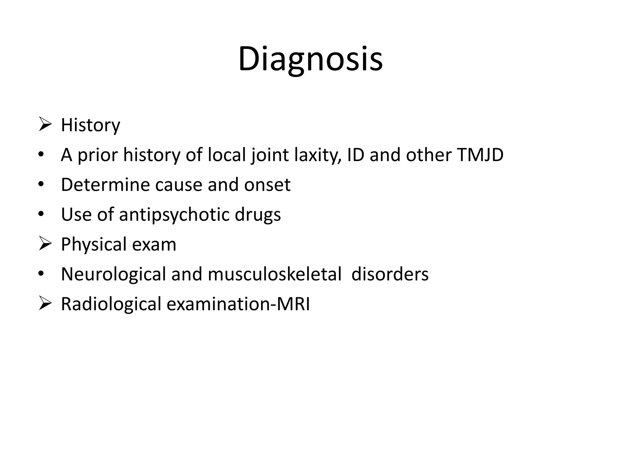 Clinical features,presentation,clinical and surgical management of TMJ ...