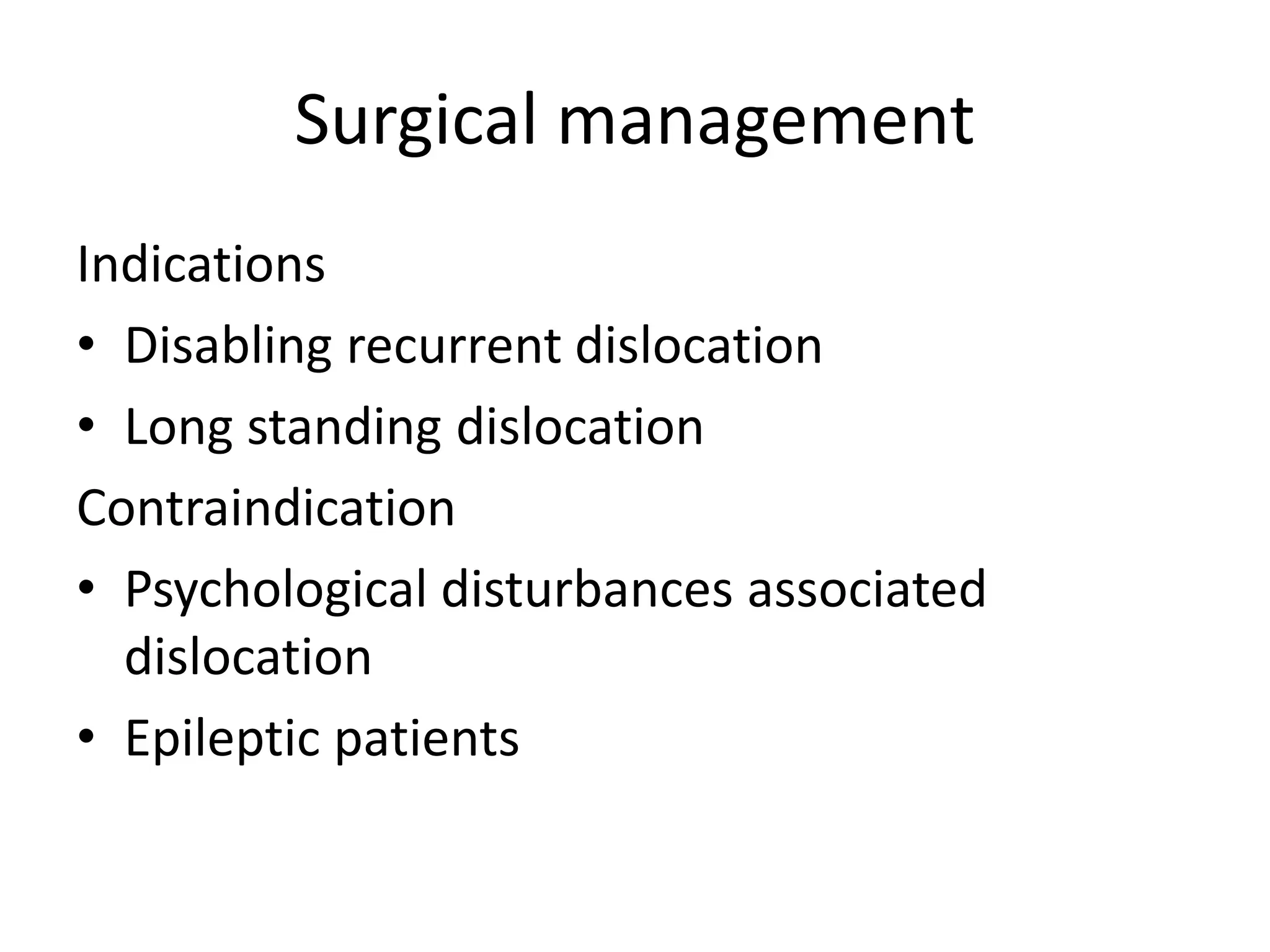 Clinical features,presentation,clinical and surgical management of TMJ ...