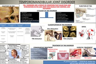 Tmj disorder | PPTX