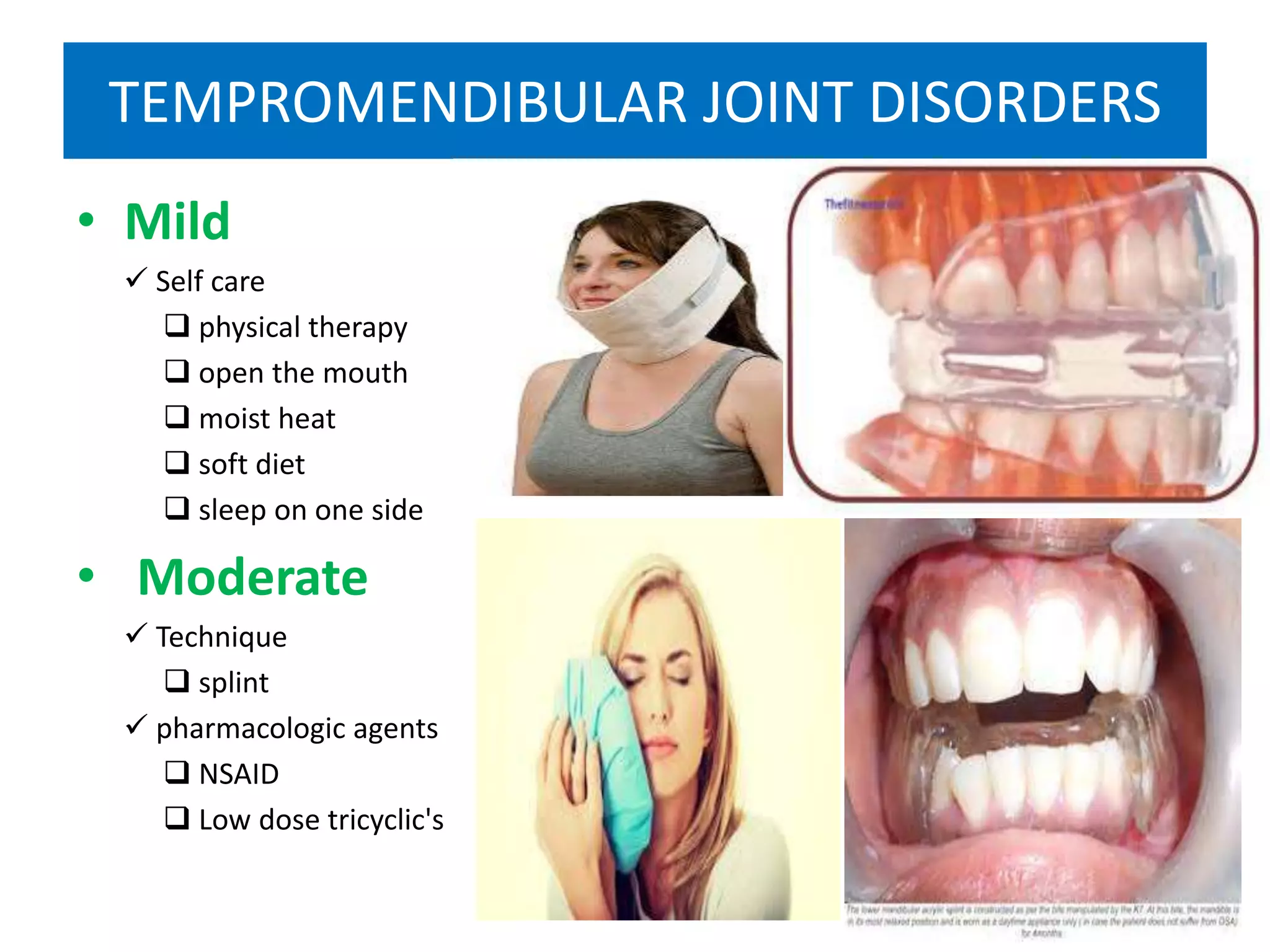 Tmj disorders | PPTX