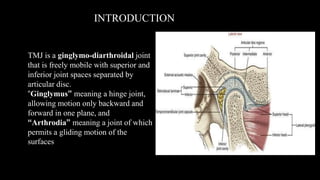 TEMPORO MANDIBULAR JOINT IMAGING PPT | PPT