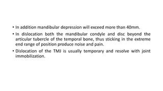 Tmj dysfunctions | PPTX