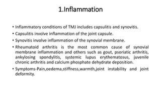 Tmj dysfunctions | PPTX