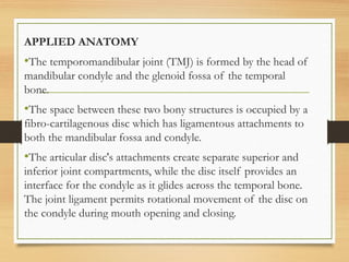 Temporomandibular joints dysorders.pptppt | PPT