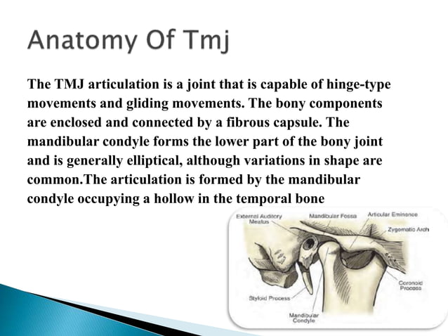 Tm j examination | PPTX | Bone and Joint Conditions | Diseases and ...