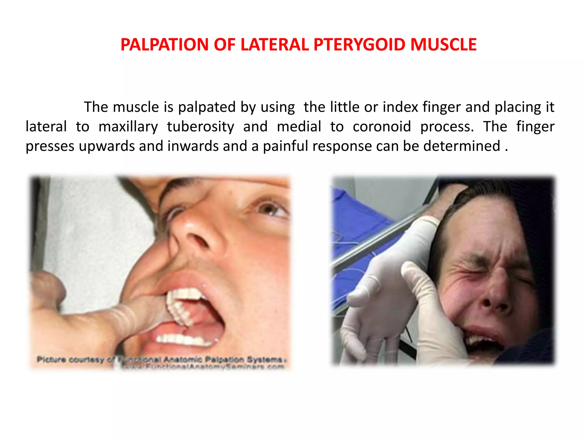 Tmj examination & imaging | PPTX