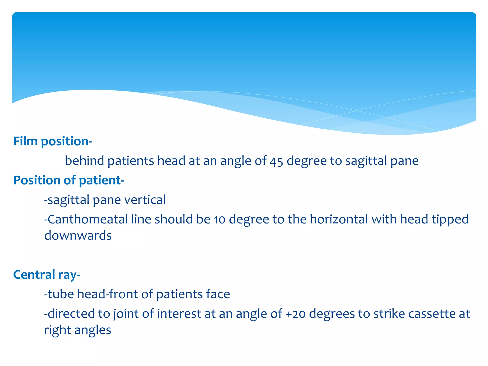 Tmj examination & imaging | PPTX