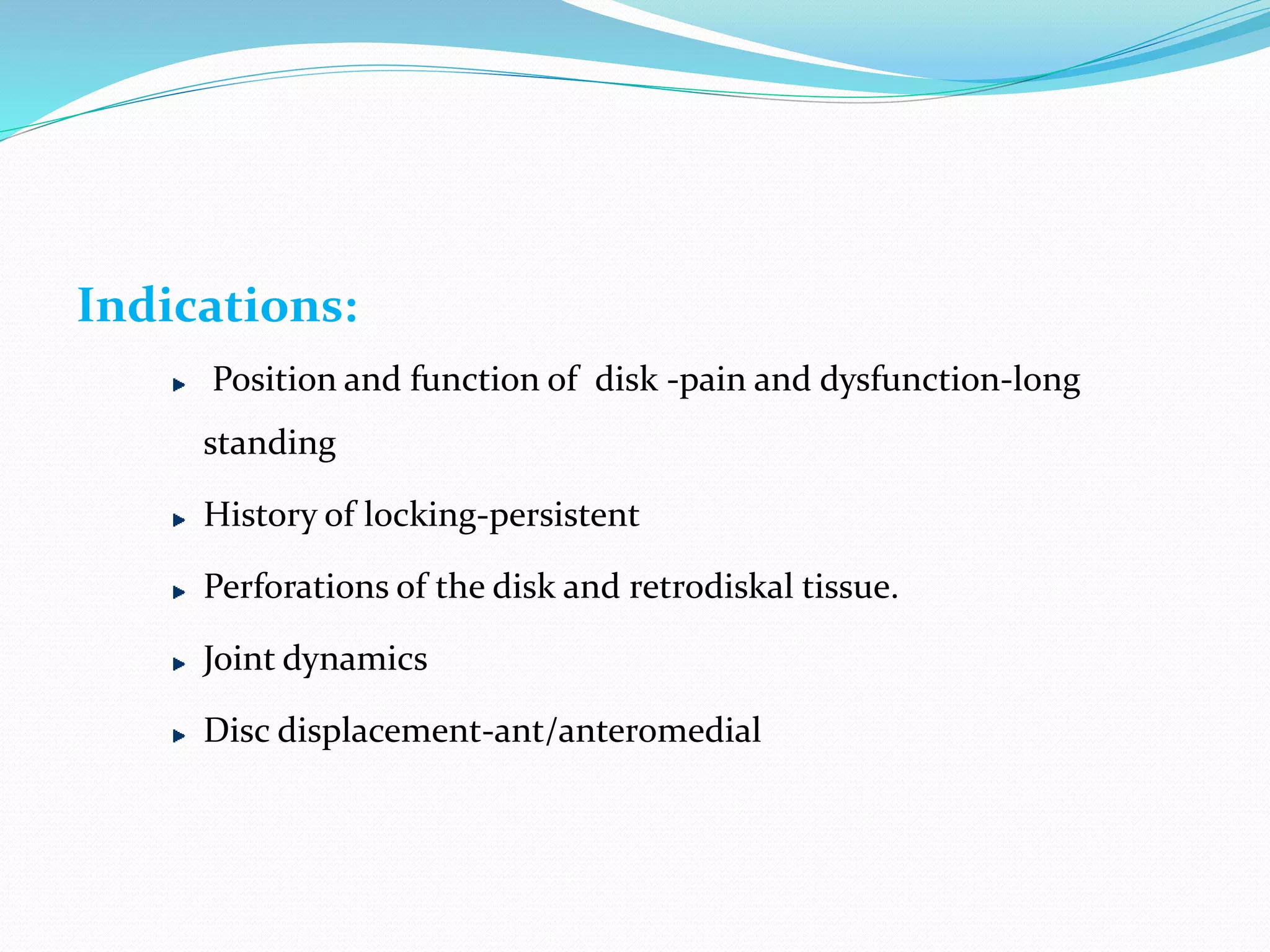 Tmj examination & imaging | PPTX
