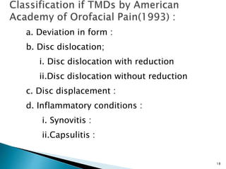 temporomandibular joint | PPTX