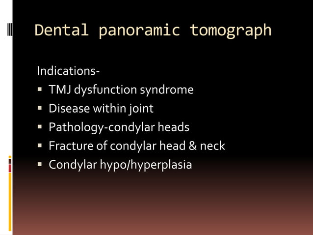 TMJ Imaging | PPTX | Bone and Joint Conditions | Diseases and Conditions