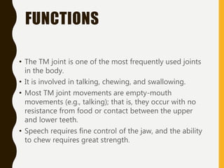 Tm joint | PPTX