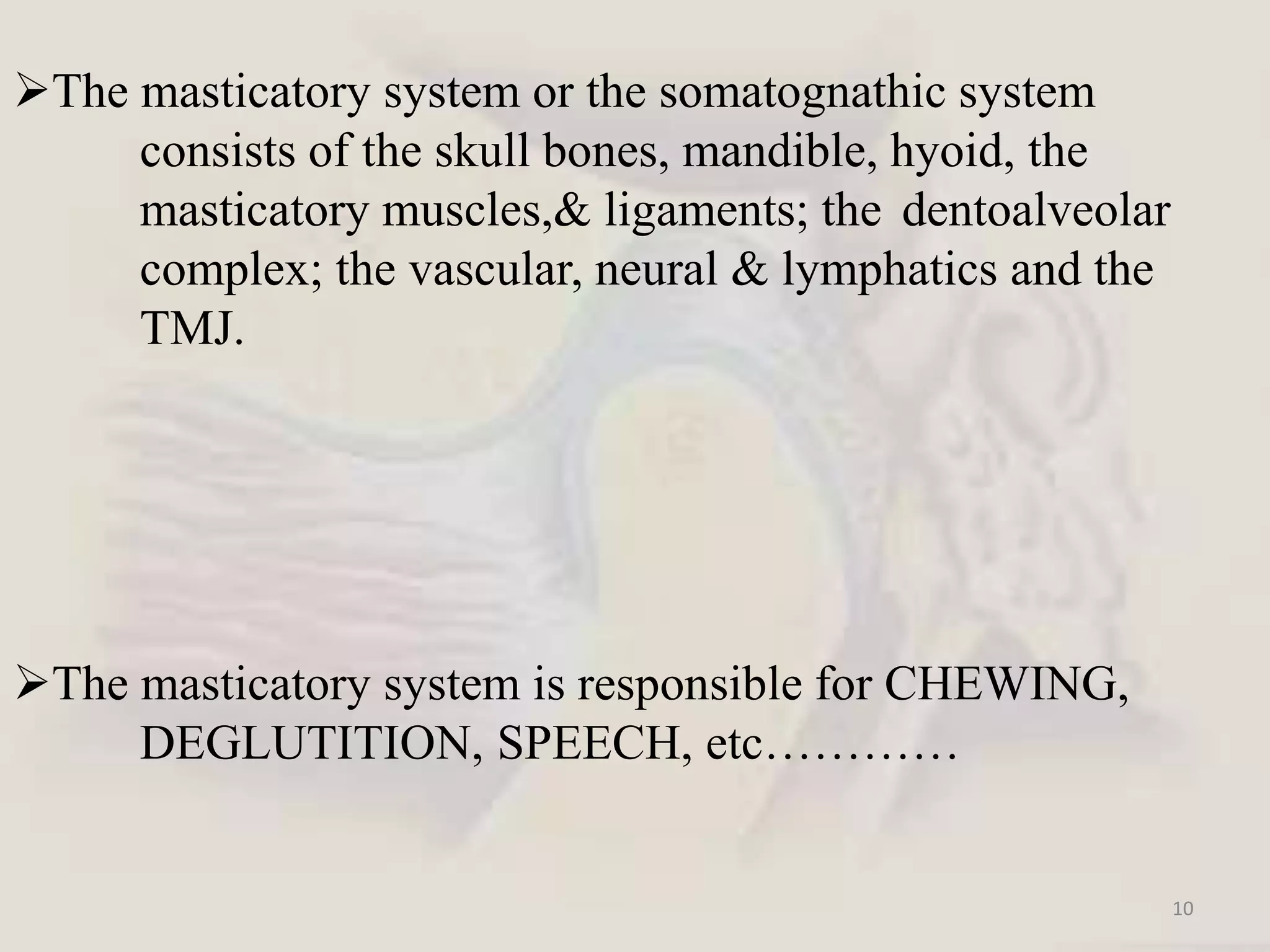 Tmj(part 1) evaluation and development | PPTX