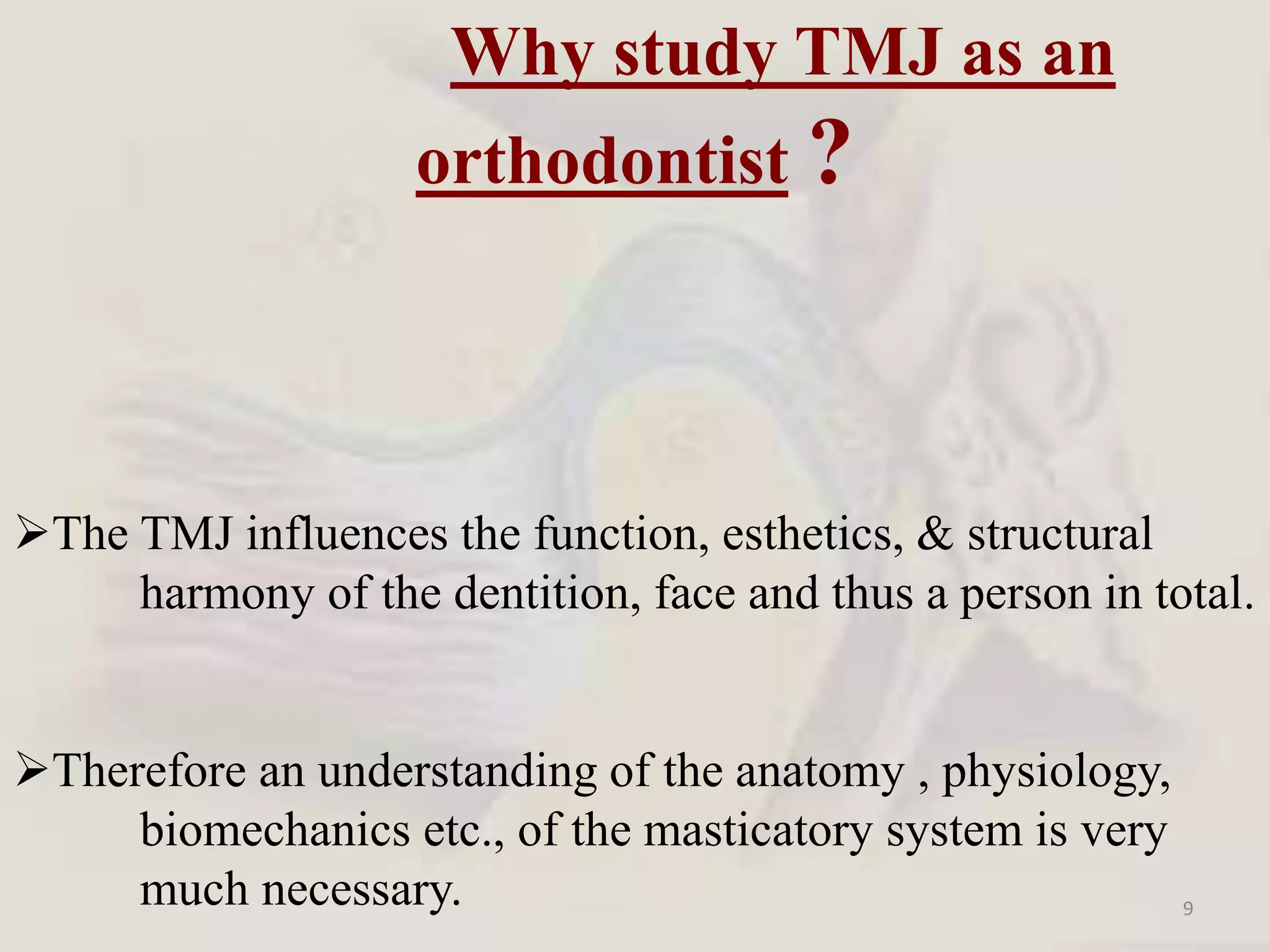 Tmj(part 1) evaluation and development | PPTX