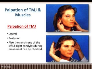TMJ and Its Applied Aspects in Prosthodontics | PPTX