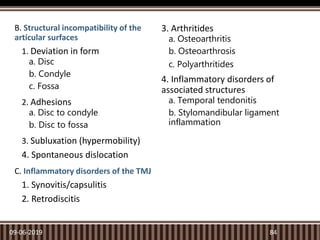 TMJ and Its Applied Aspects in Prosthodontics | PPTX