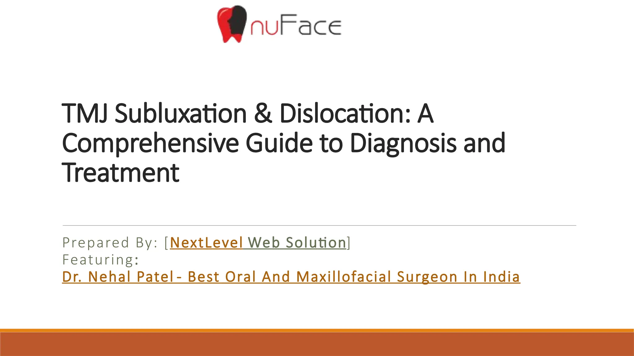 Difference between TMJ subluxation and dislocation. pptx | PPTX