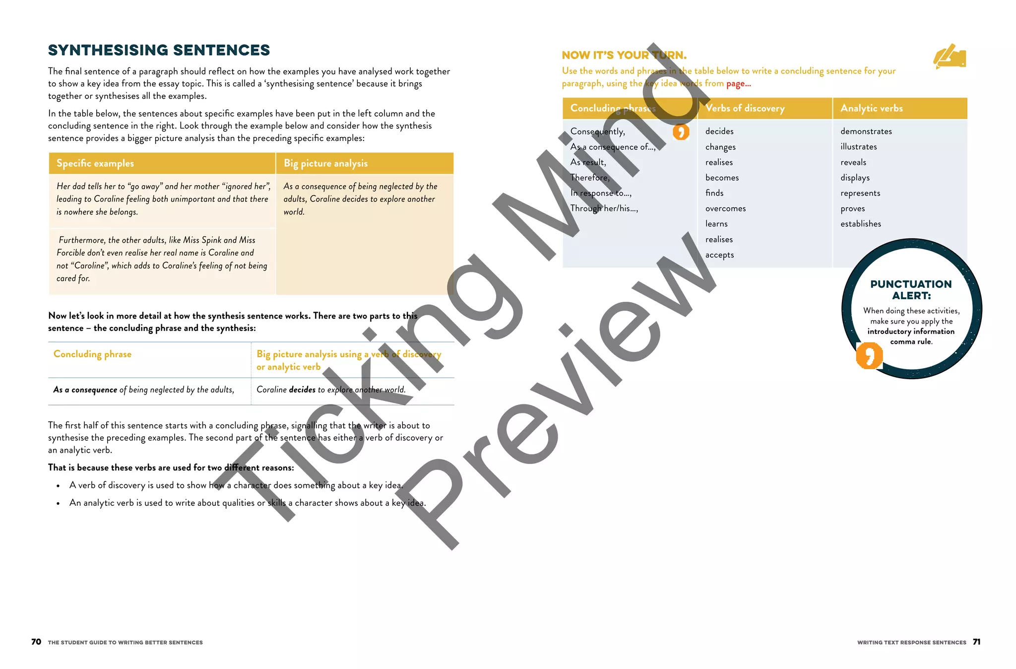 The Student Guide To Writing Better Sentences In The English Classroom ...