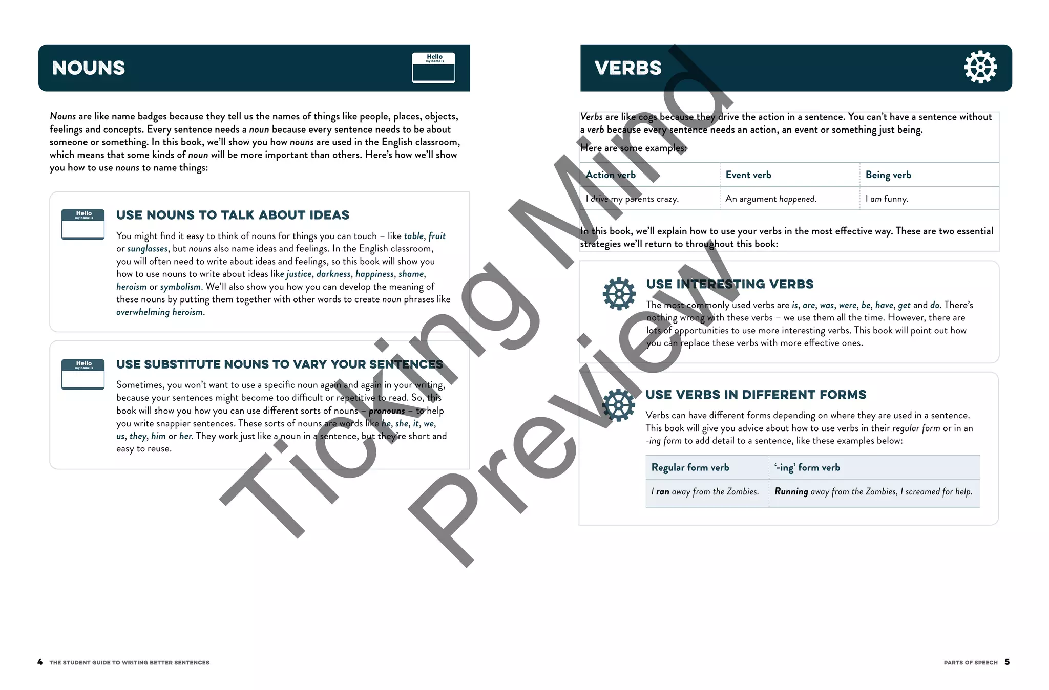 The Student Guide To Writing Better Sentences In The English Classroom ...