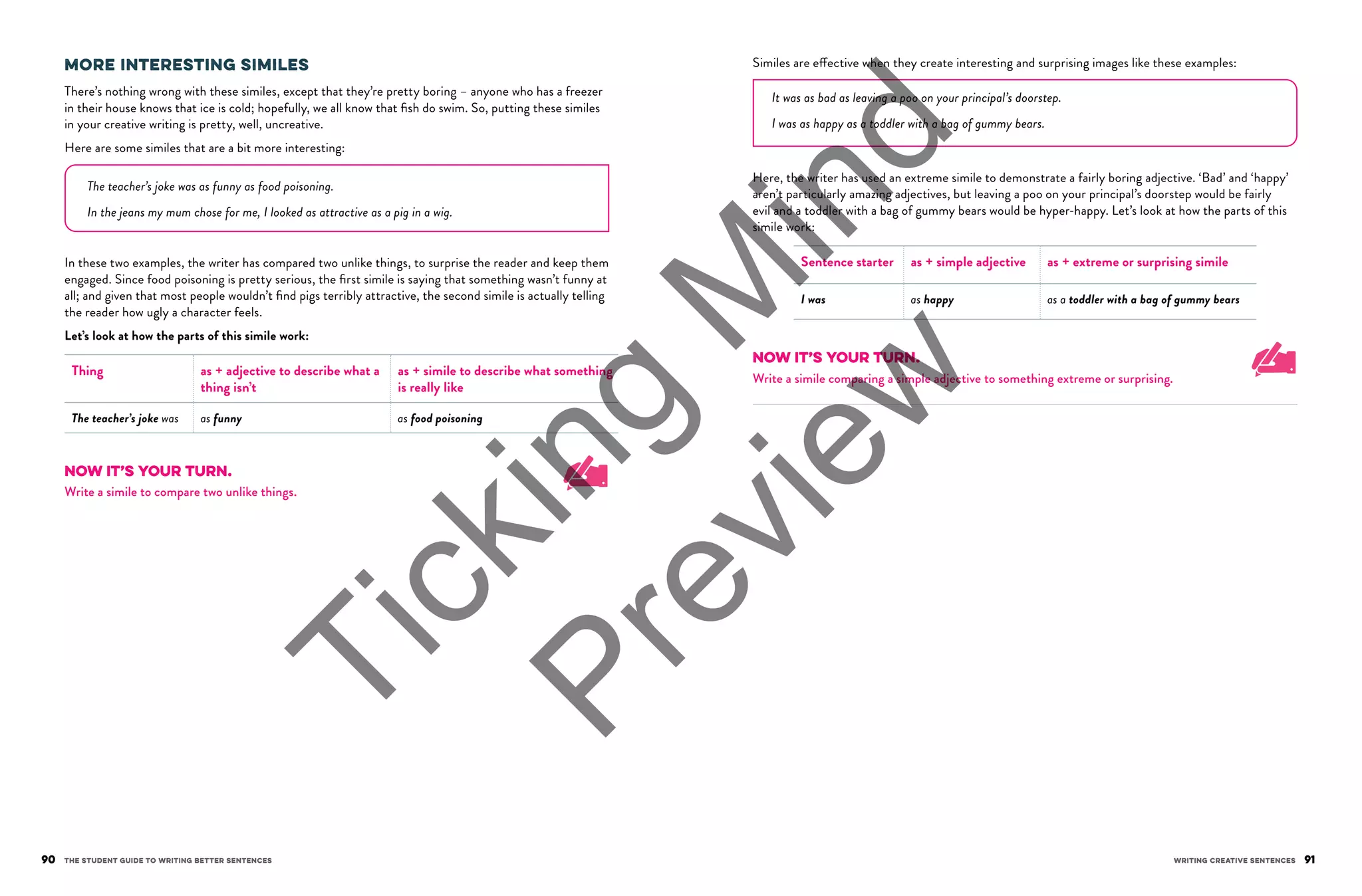 The Student Guide To Writing Better Sentences In The English Classroom ...