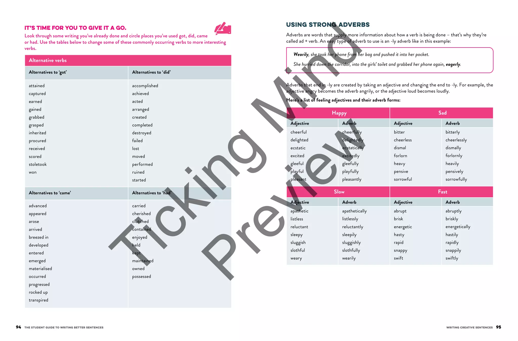 The Student Guide To Writing Better Sentences In The English Classroom ...