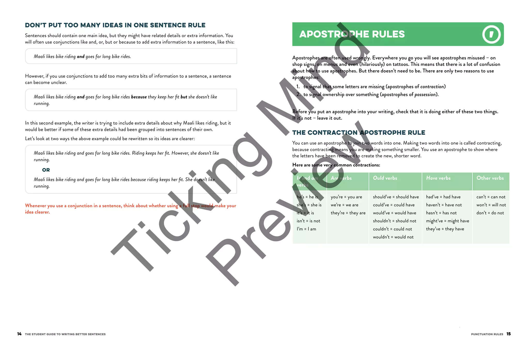 The Student Guide To Writing Better Sentences In The English Classroom ...