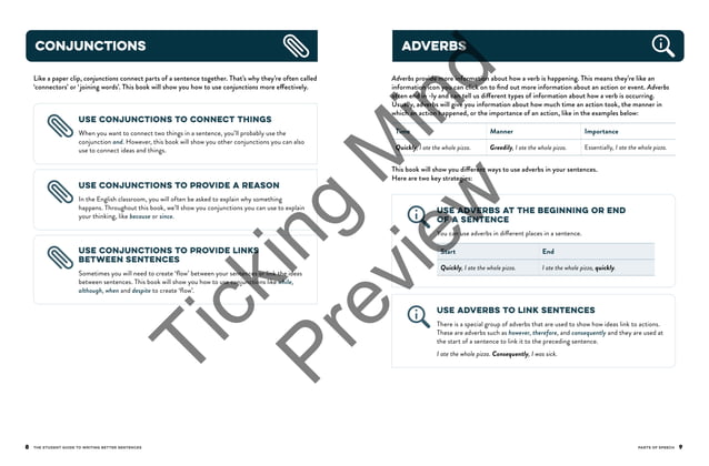 The Student Guide To Writing Better Sentences In The English Classroom ...