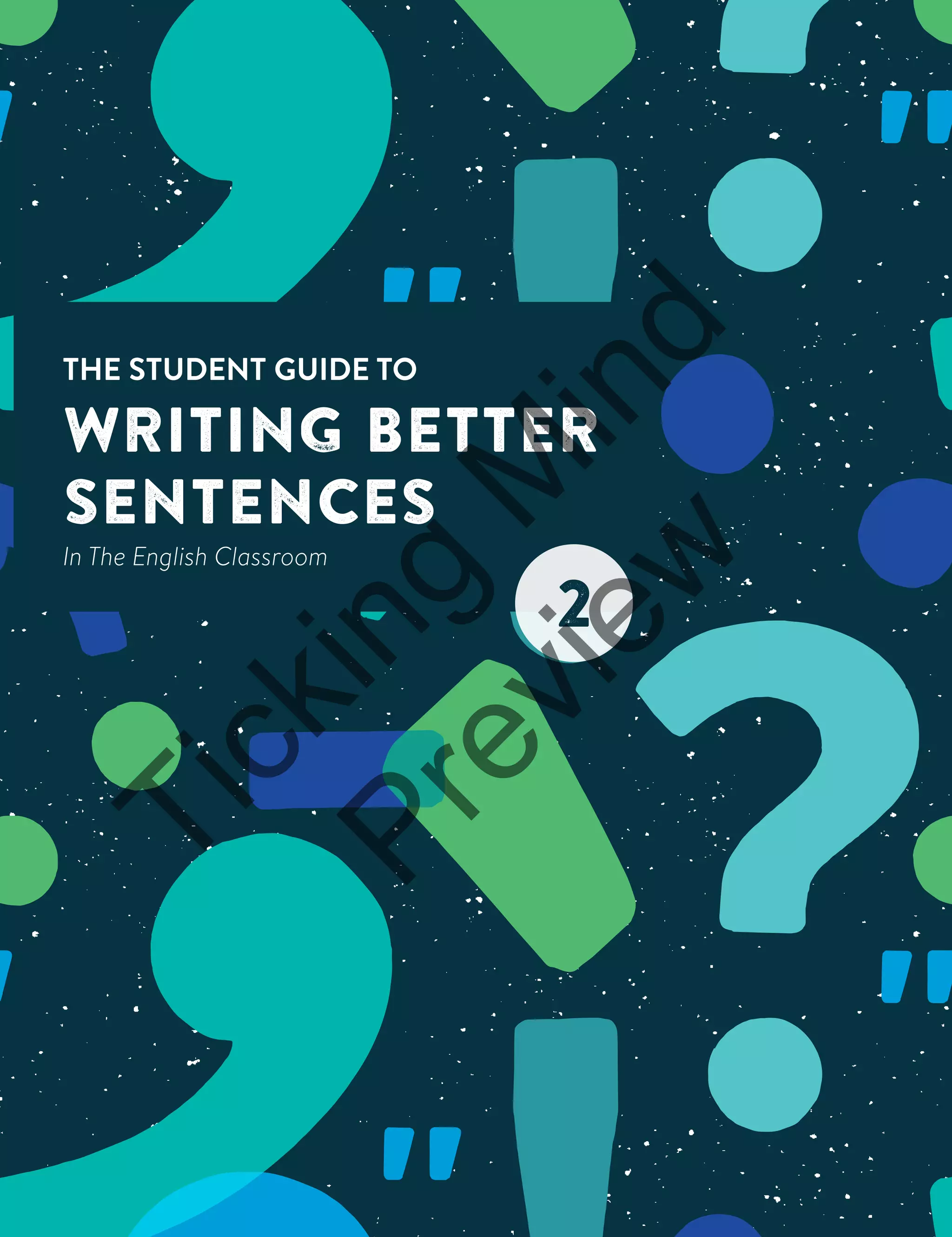 The Student Guide To Writing Better Sentences In The English Classroom 2 | PDF | Desktop ...