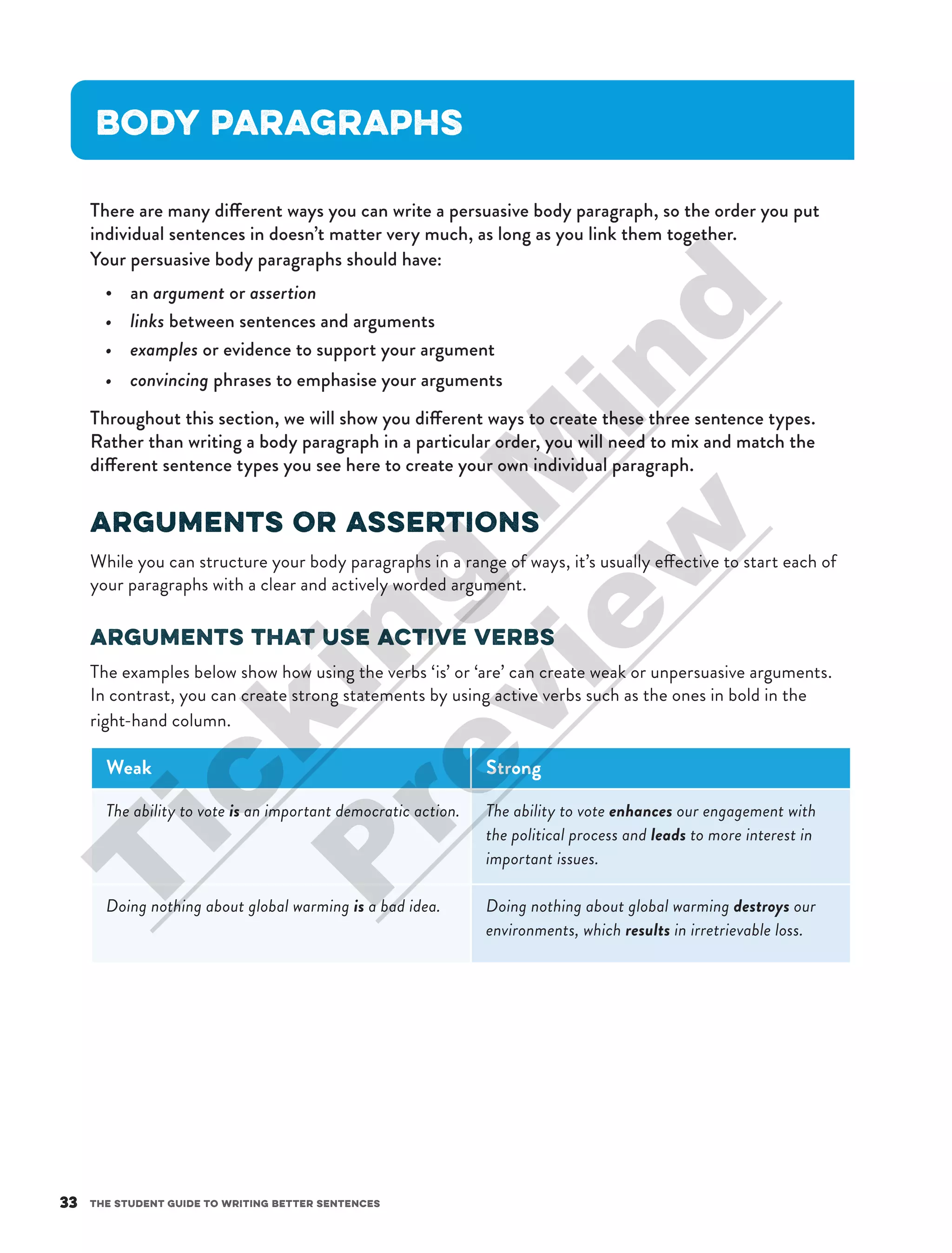 The Student Guide To Writing Better Sentences In The English Classroom ...