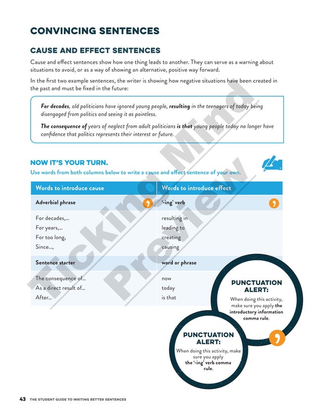 The Student Guide To Writing Better Sentences In The English Classroom ...