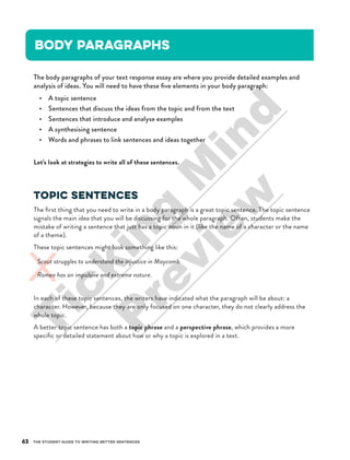 The Student Guide To Writing Better Sentences In The English Classroom ...