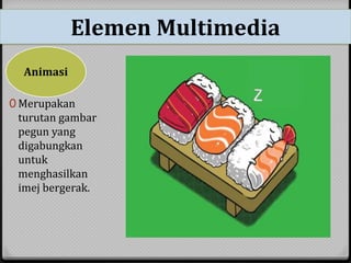 Konsep dan Elemen Multimedia | PPTX