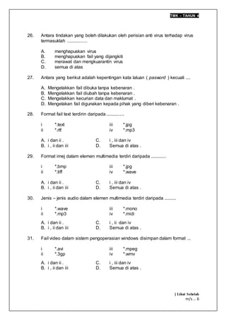 Tmk akhir tahun 2015 final | PDF