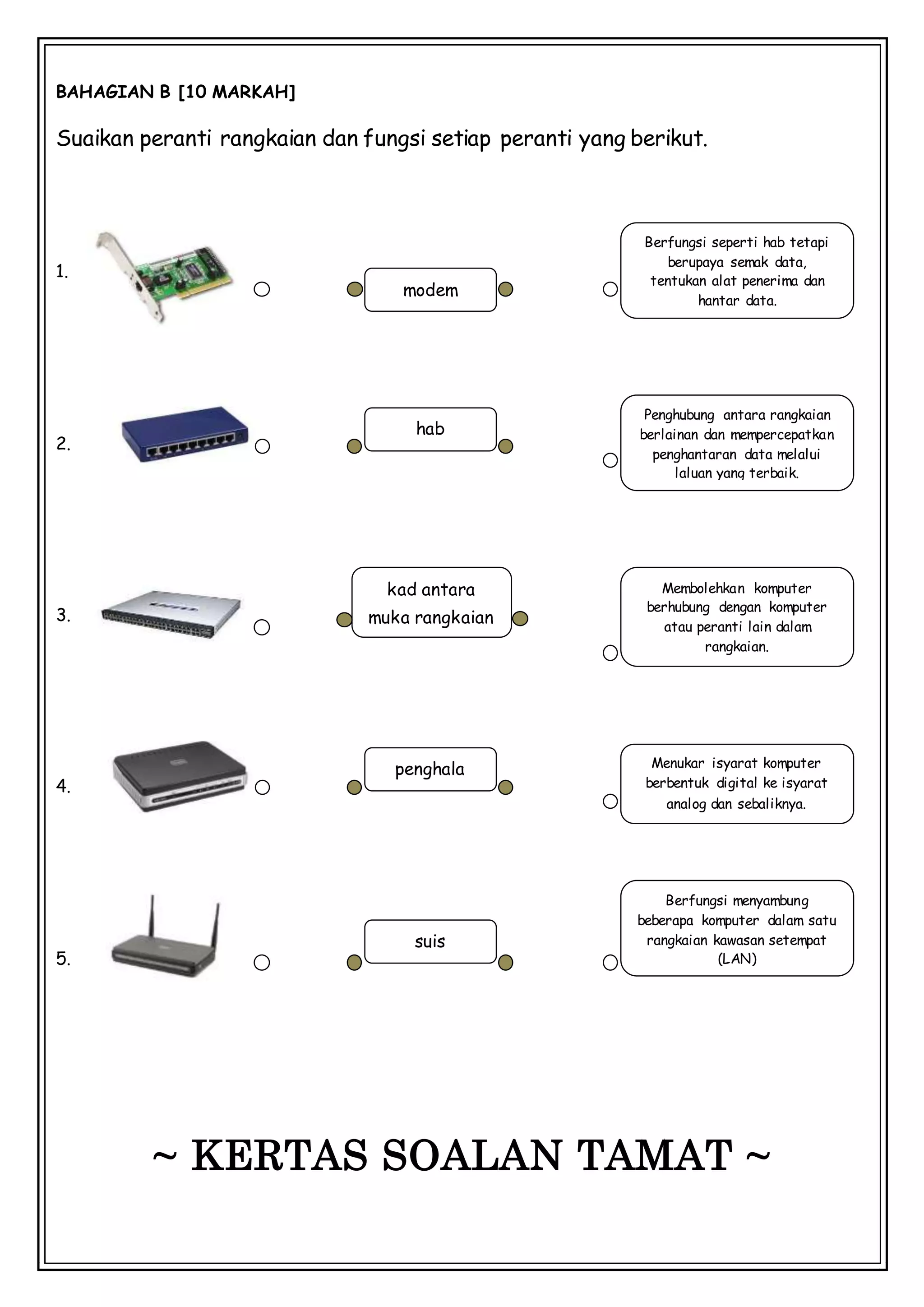 SOALAN TMK TAHUN 5 AKHIR TAHUN | DOCX
