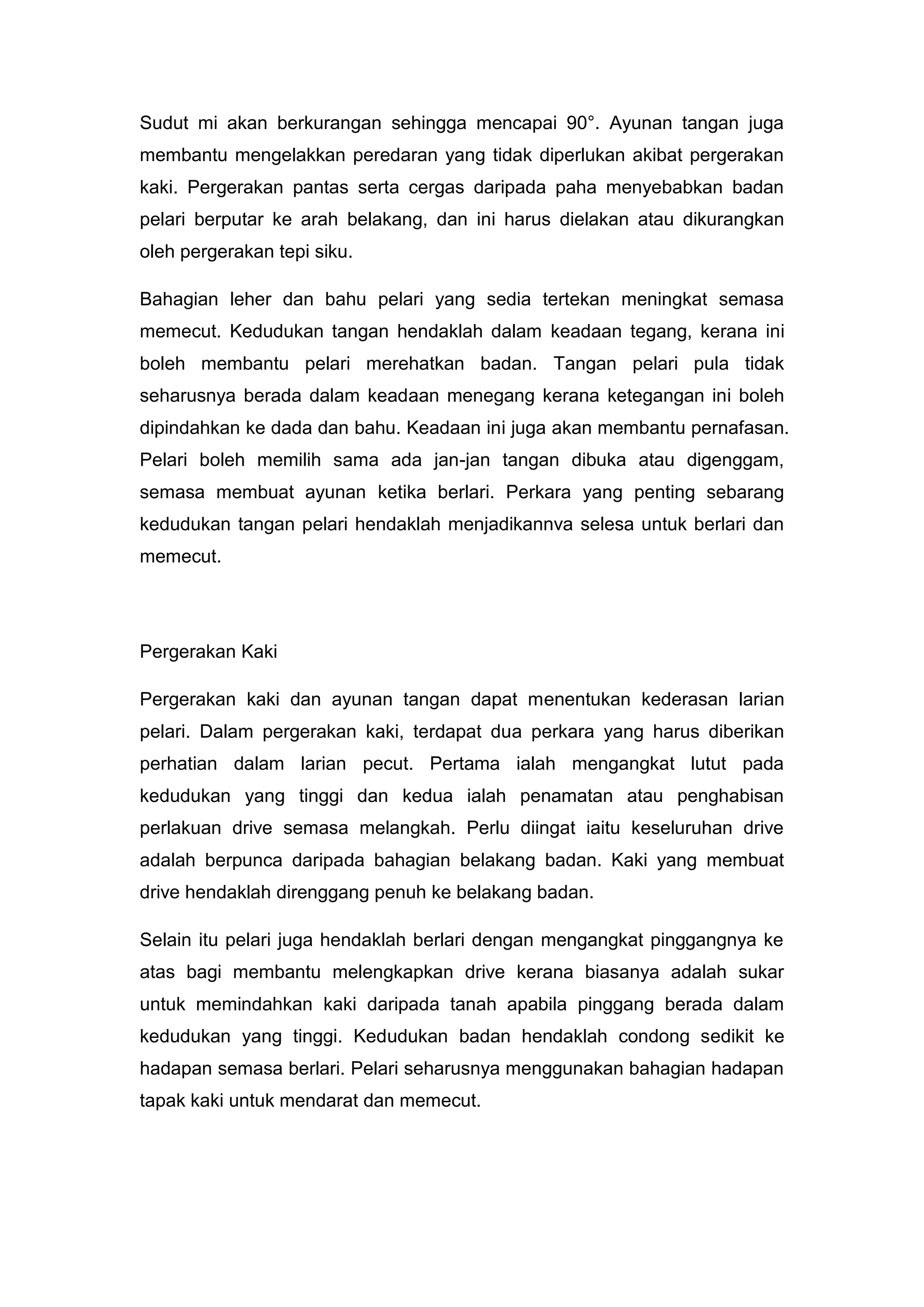 Lari Pecut 100 meter | DOCX