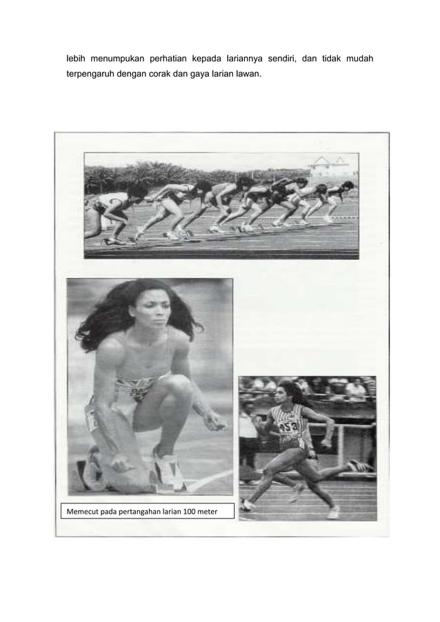 Lari Pecut 100 meter | DOCX