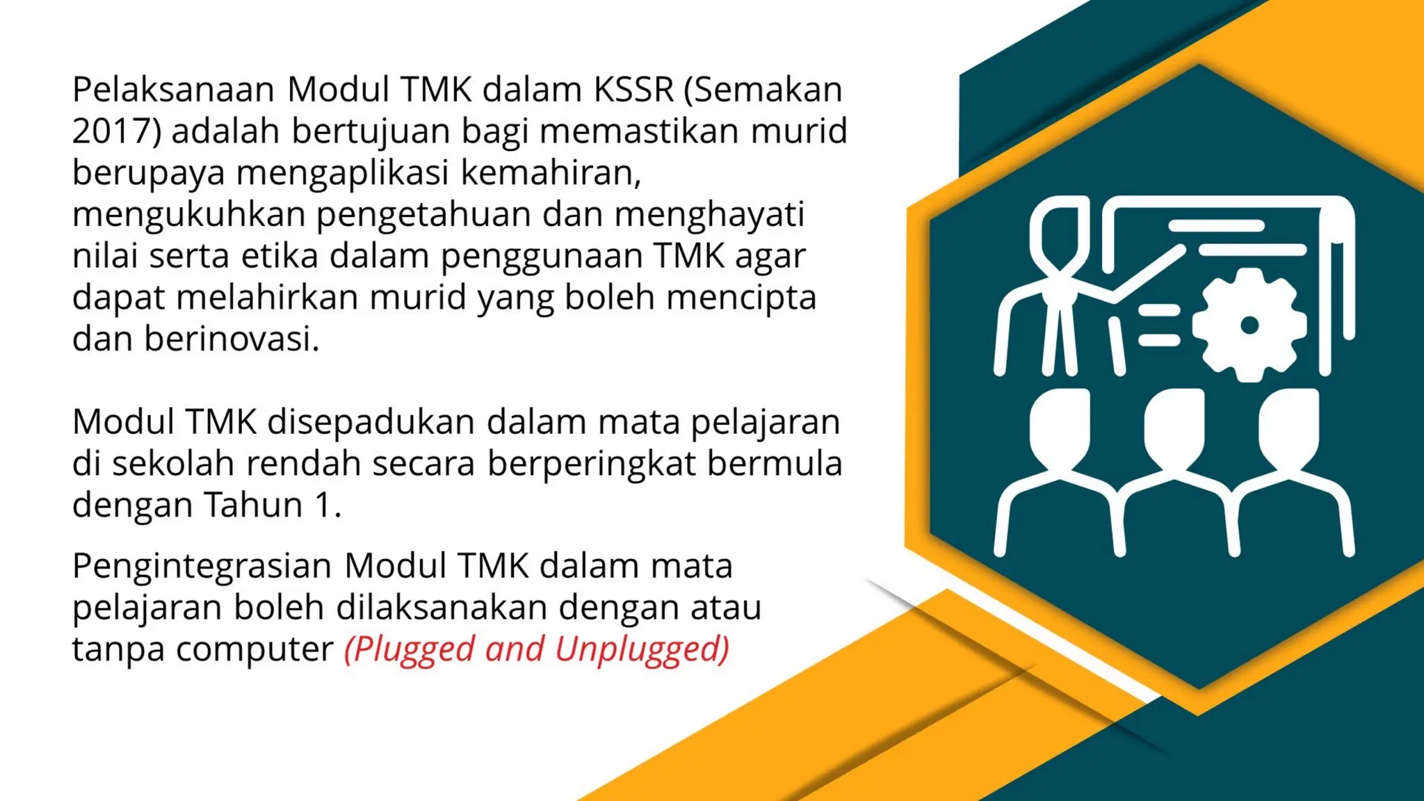 bengkel pemugaran pelaksanaan modul tmk tahap 1 dan tahap 2 | PPTX