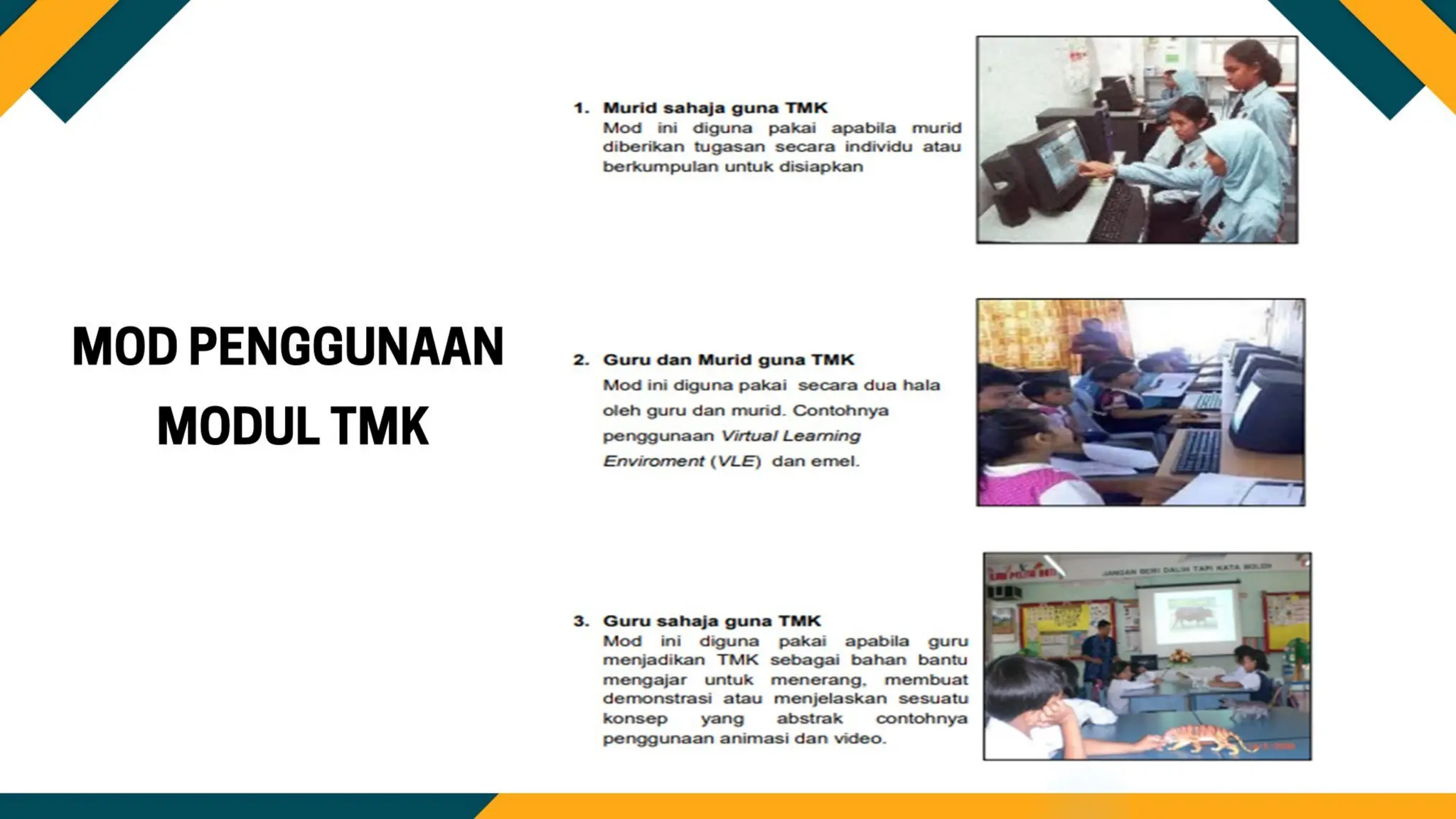bengkel pemugaran pelaksanaan modul tmk tahap 1 dan tahap 2 | PPTX