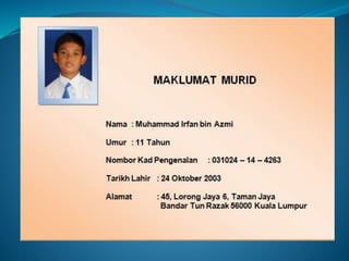 MEMAHAMI DATA DAN MAKLUMAT | PPT