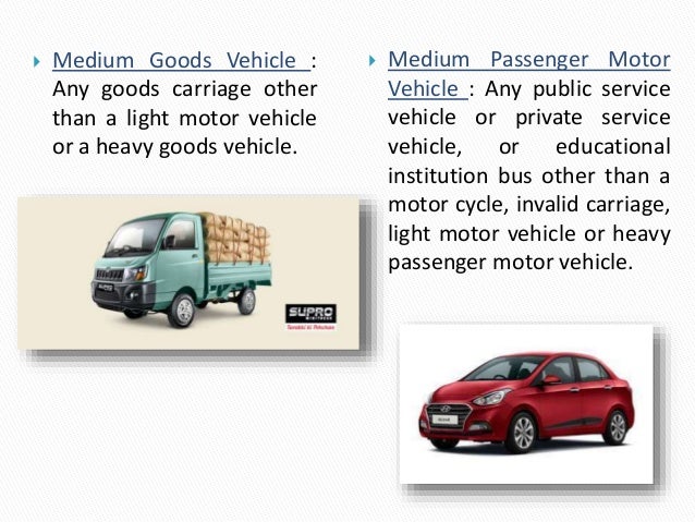 Motor Vehicle Act Definitions