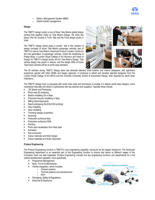 TML-Capabilities.pdf | Automotive Industry | Industries