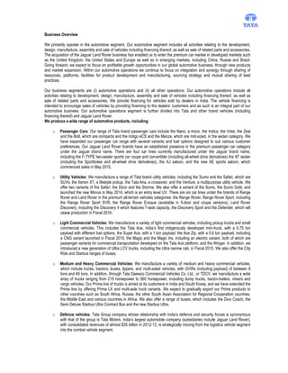 TML-Capabilities.pdf | Automotive Industry | Industries