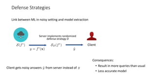 Connections b/w active learning and model extraction | PPT