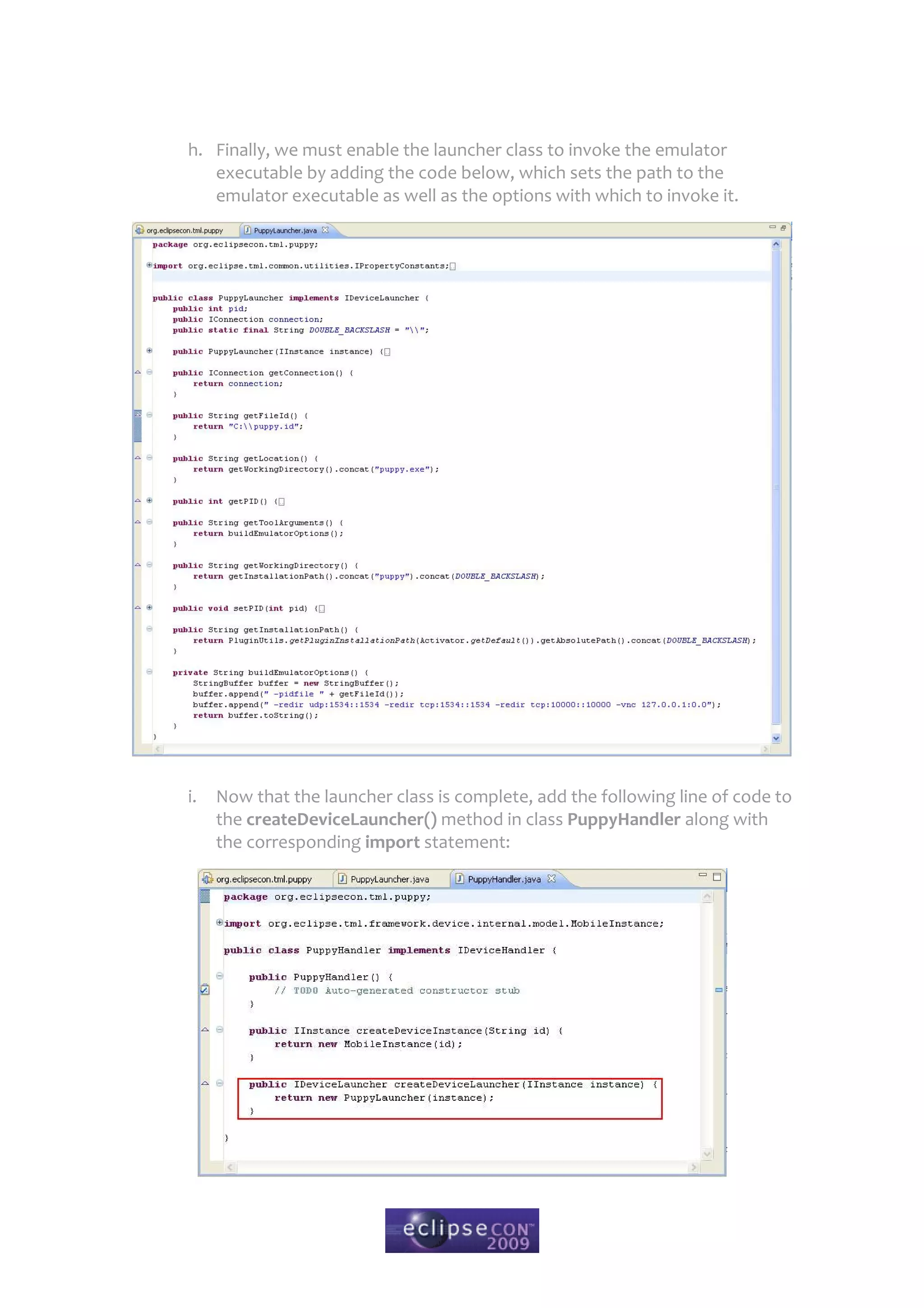 EclipseCon 2009: TmL Tutorial Exercises | PDF