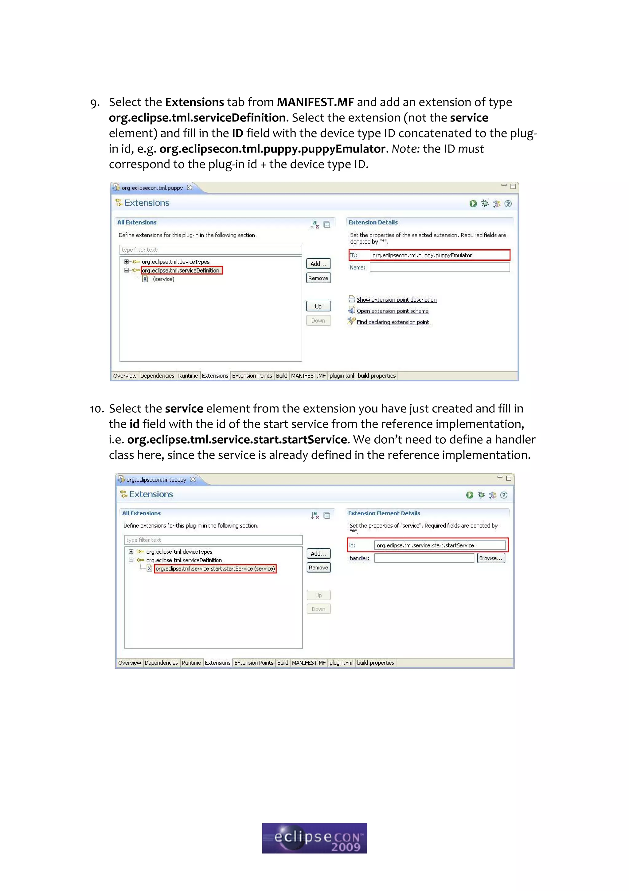 EclipseCon 2009: TmL Tutorial Exercises | PDF