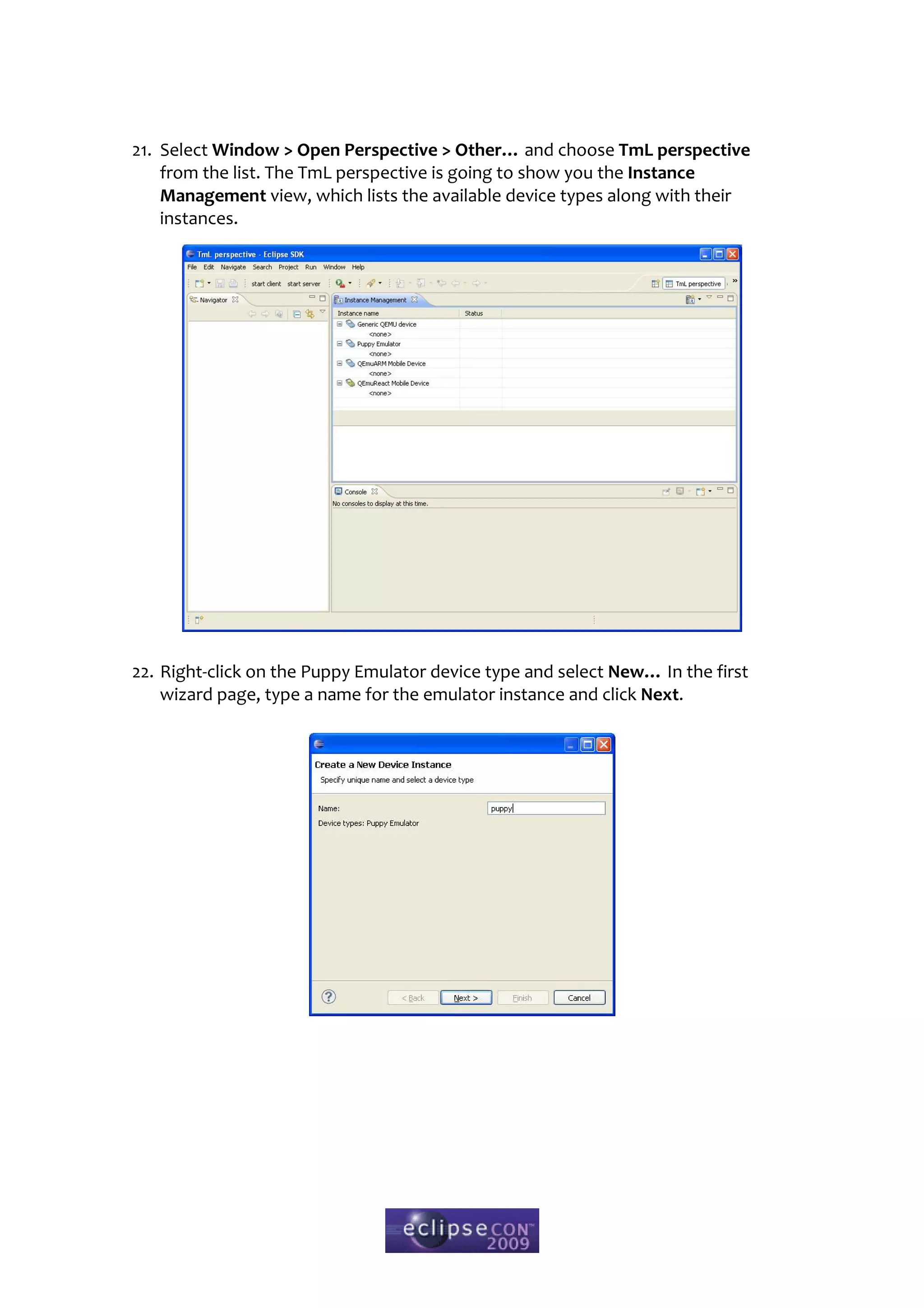 EclipseCon 2009: TmL Tutorial Exercises | PDF