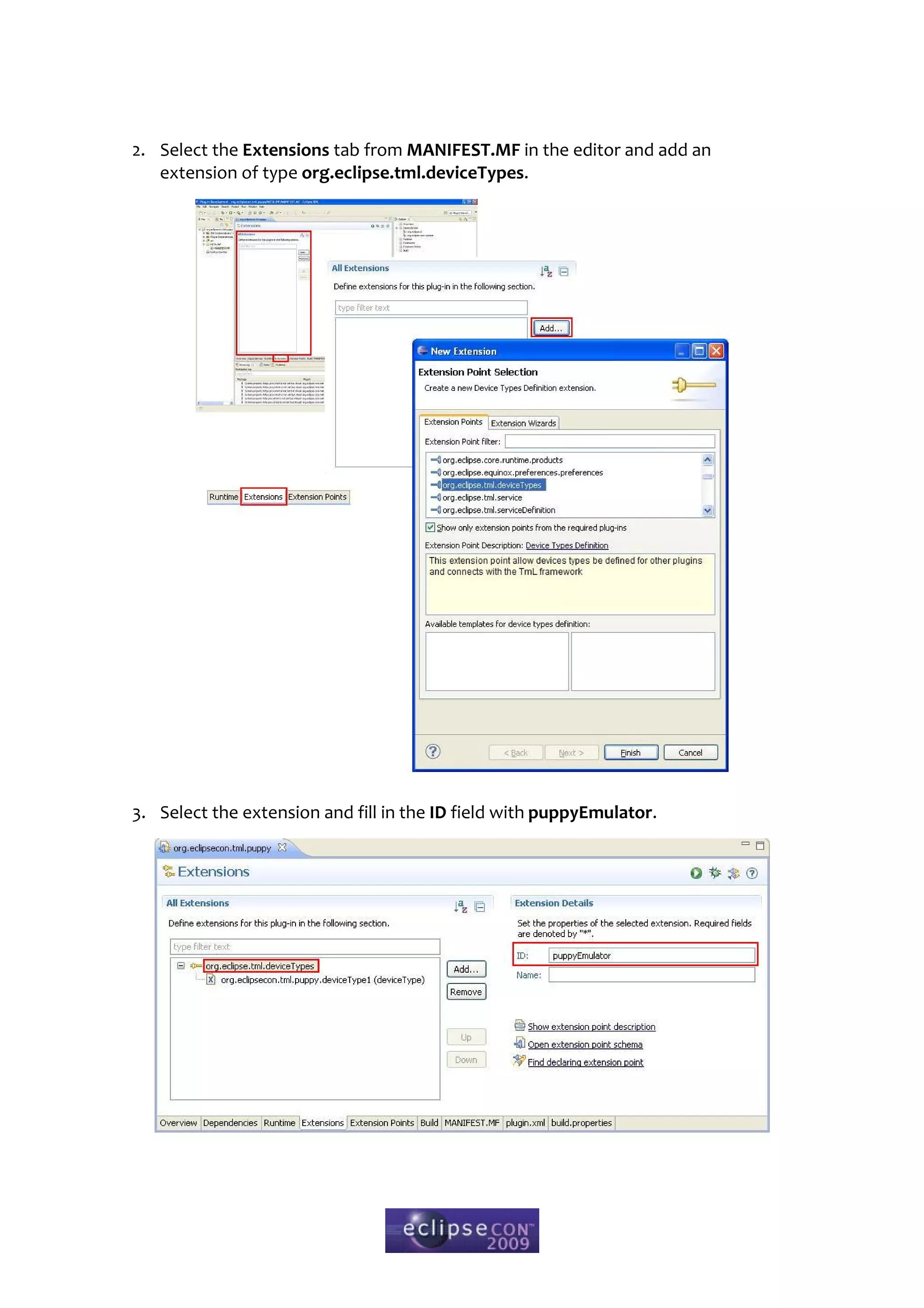 EclipseCon 2009: TmL Tutorial Exercises | PDF