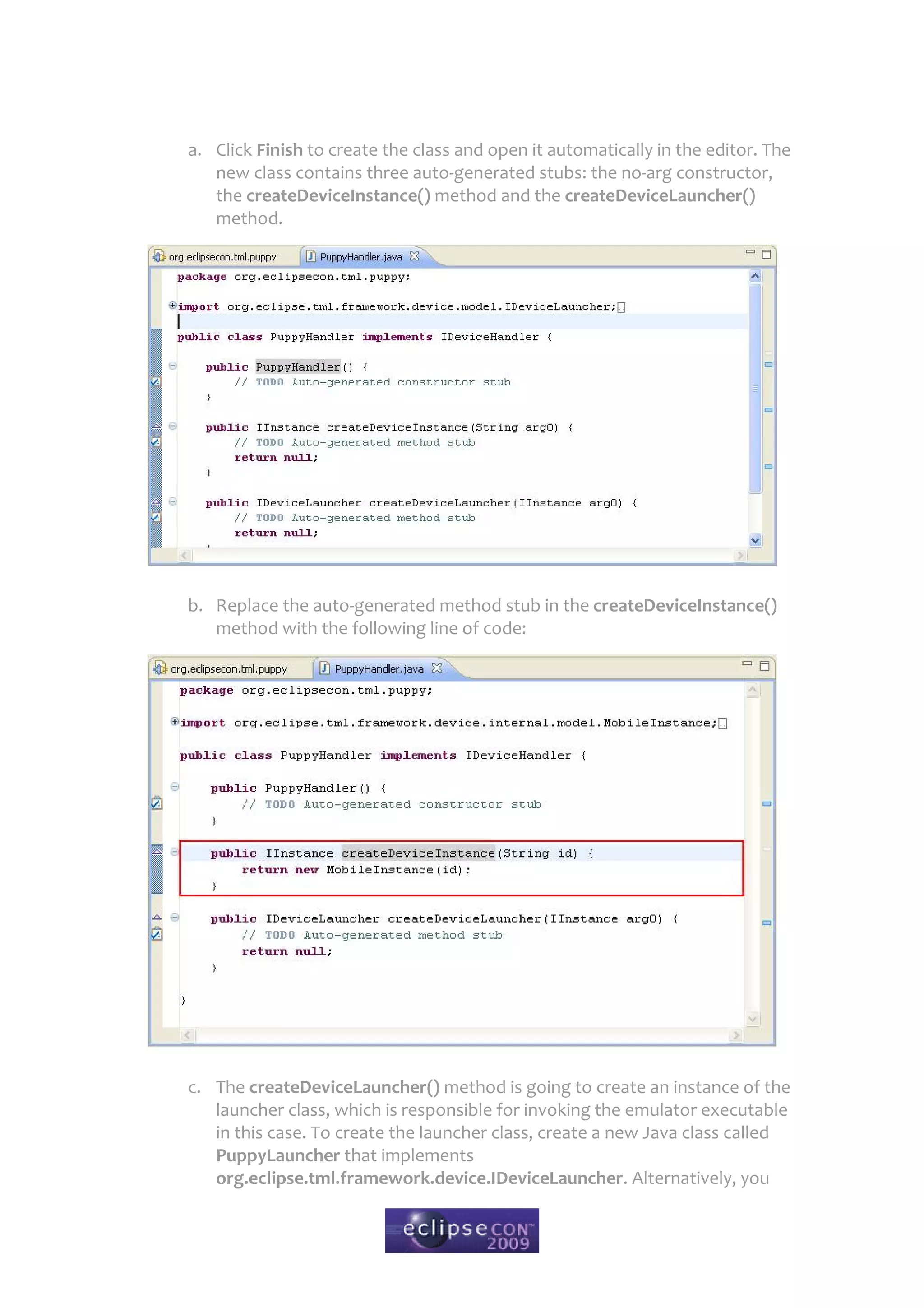 EclipseCon 2009: TmL Tutorial Exercises | PDF