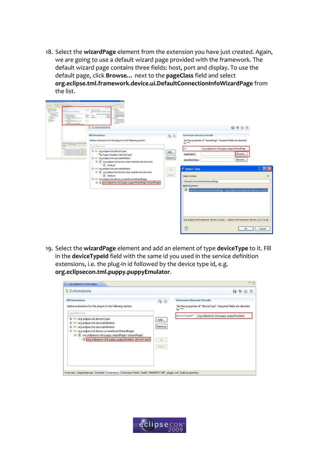 EclipseCon 2009: TmL Tutorial Exercises | PDF