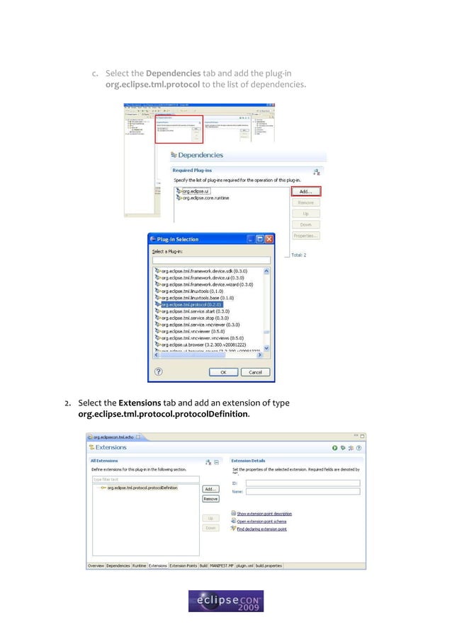 EclipseCon 2009: TmL Tutorial Exercises | PDF